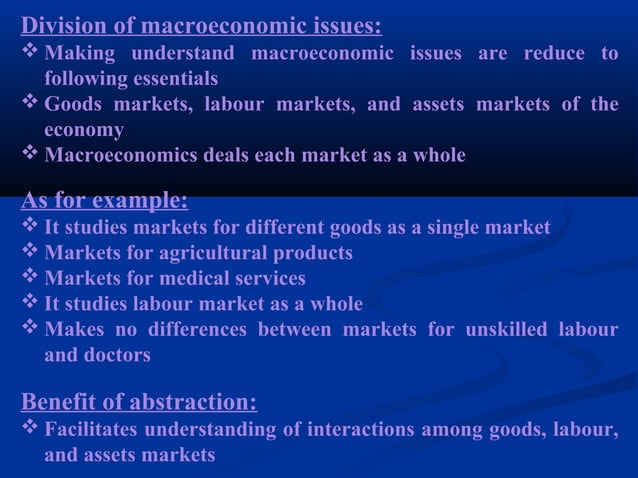 Macroeconomic Models | PPT