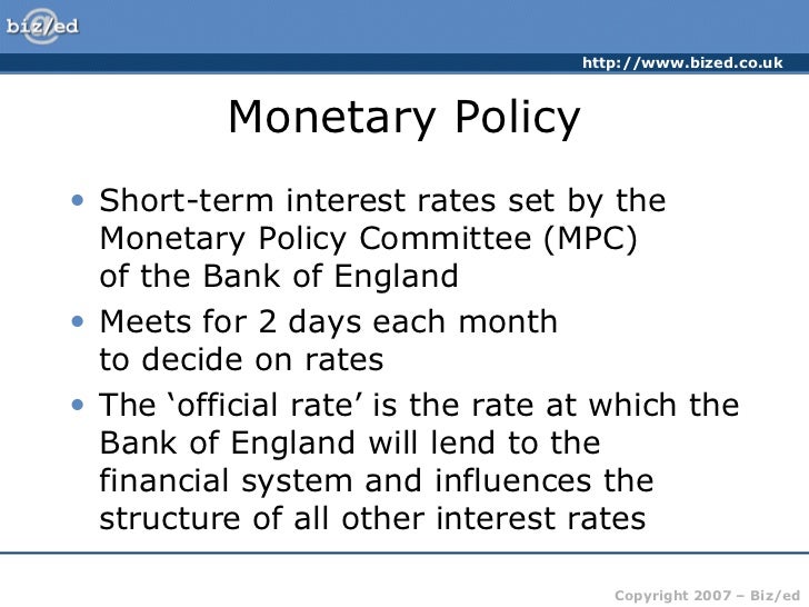 Macro-Economic Policy