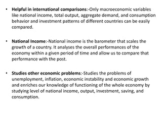 Macro economics | PPTX