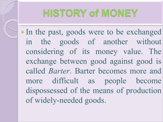 Money Supply and Price Level Quantity Theory of Money (Macro economics ...