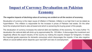 Currency Devaluation with aspects of Pakistan | PPTX | Currencies | Economy