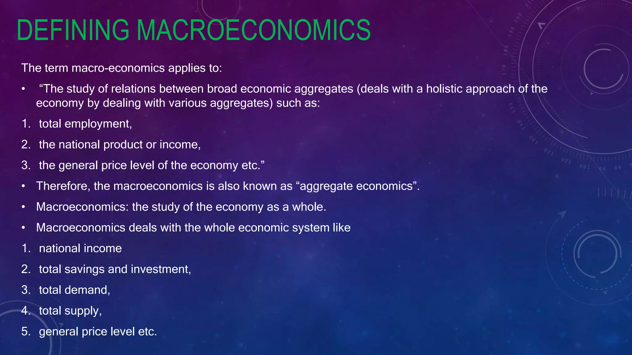Macroeconomics | PPT