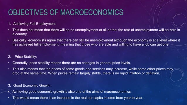 Macroeconomics | PPT