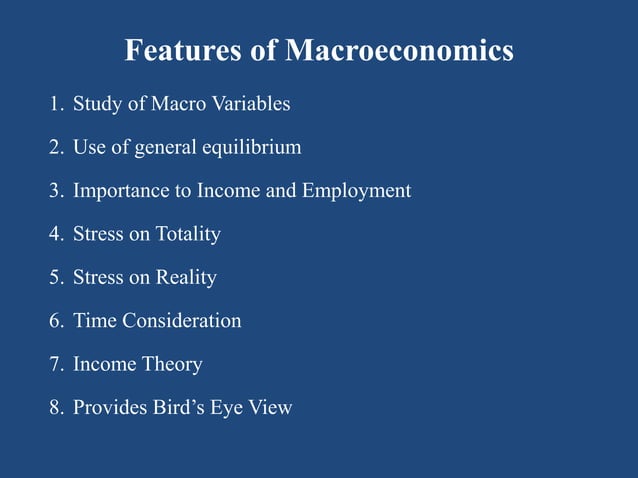 Macroeconomics .pptx | Financial Industry | Industries