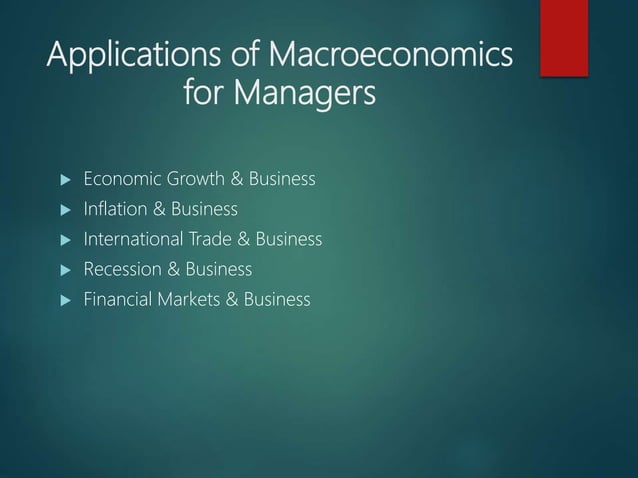 Introduction to Macroeconomics | PPT
