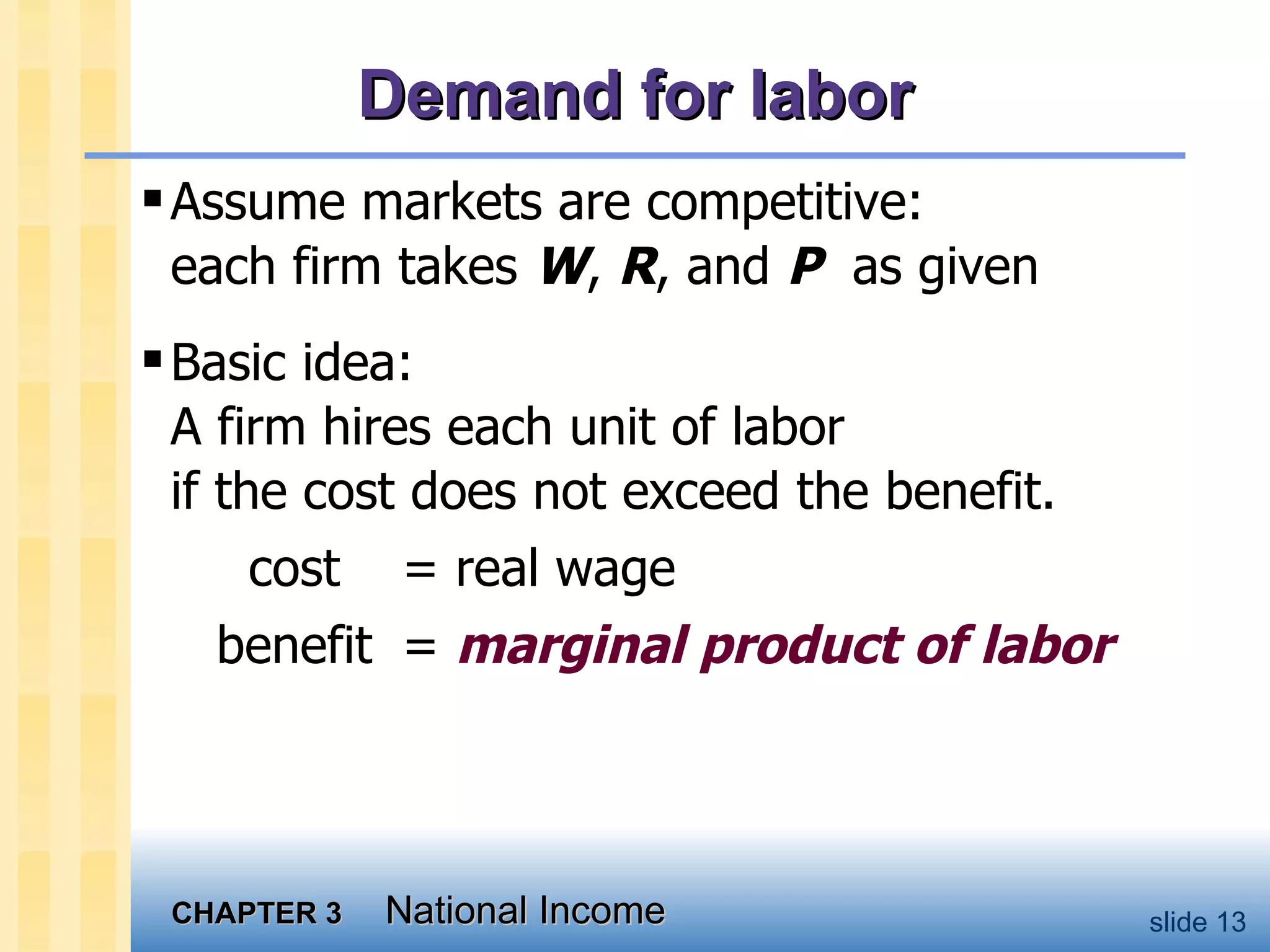 MACROECONOMICS-CH3 | PPT