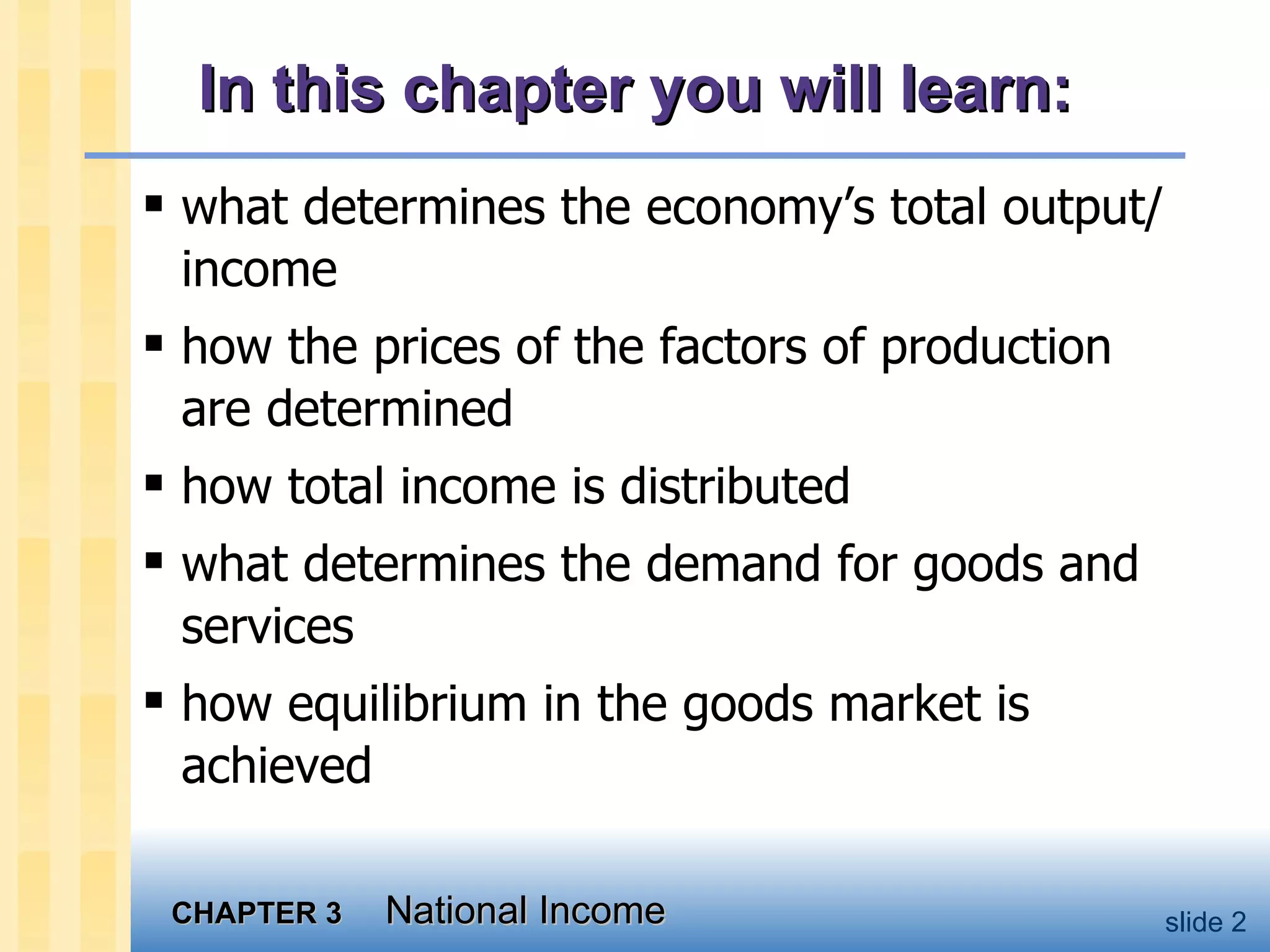MACROECONOMICS-CH3 | PPT