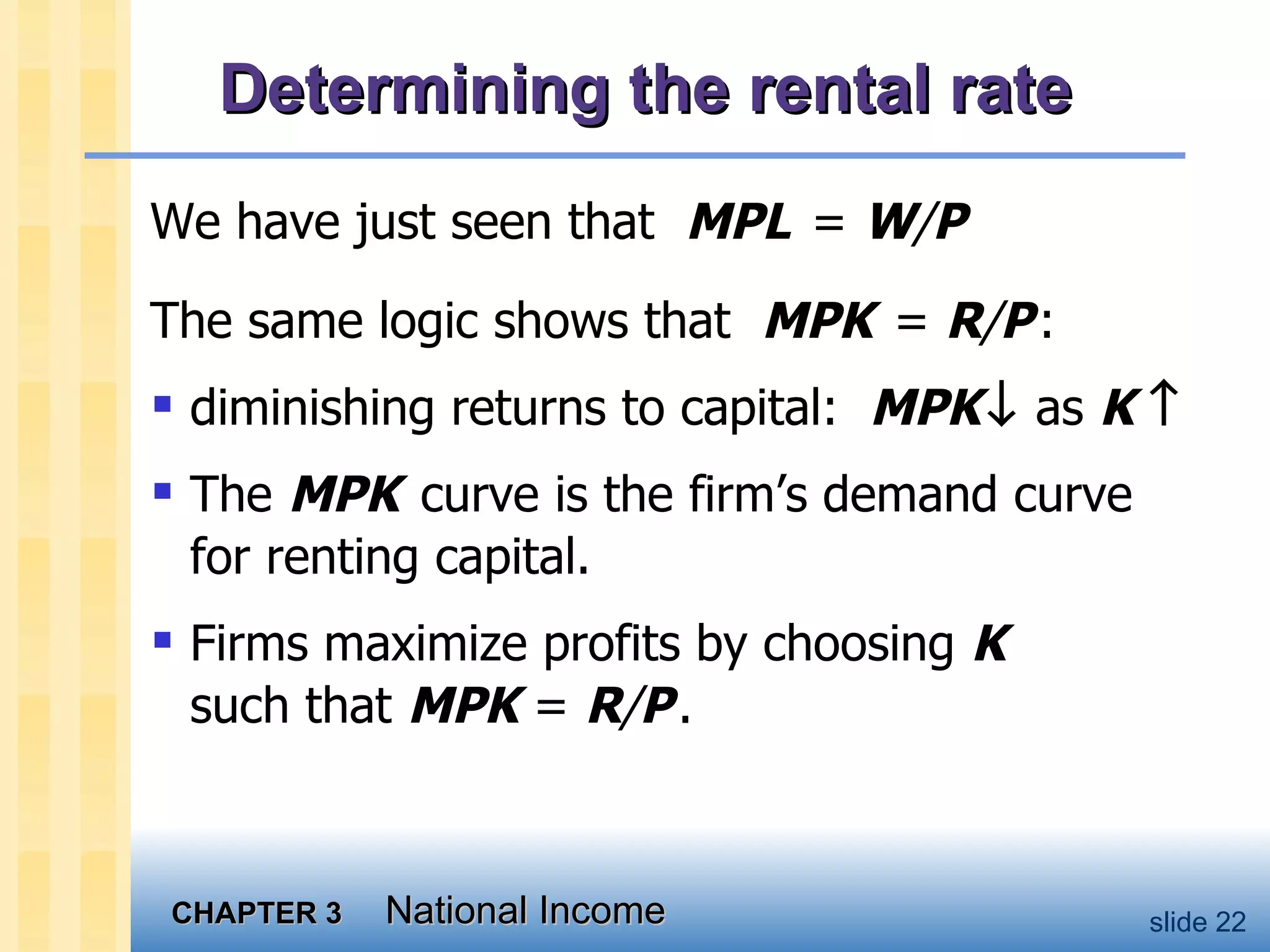 MACROECONOMICS-CH3 | PPT