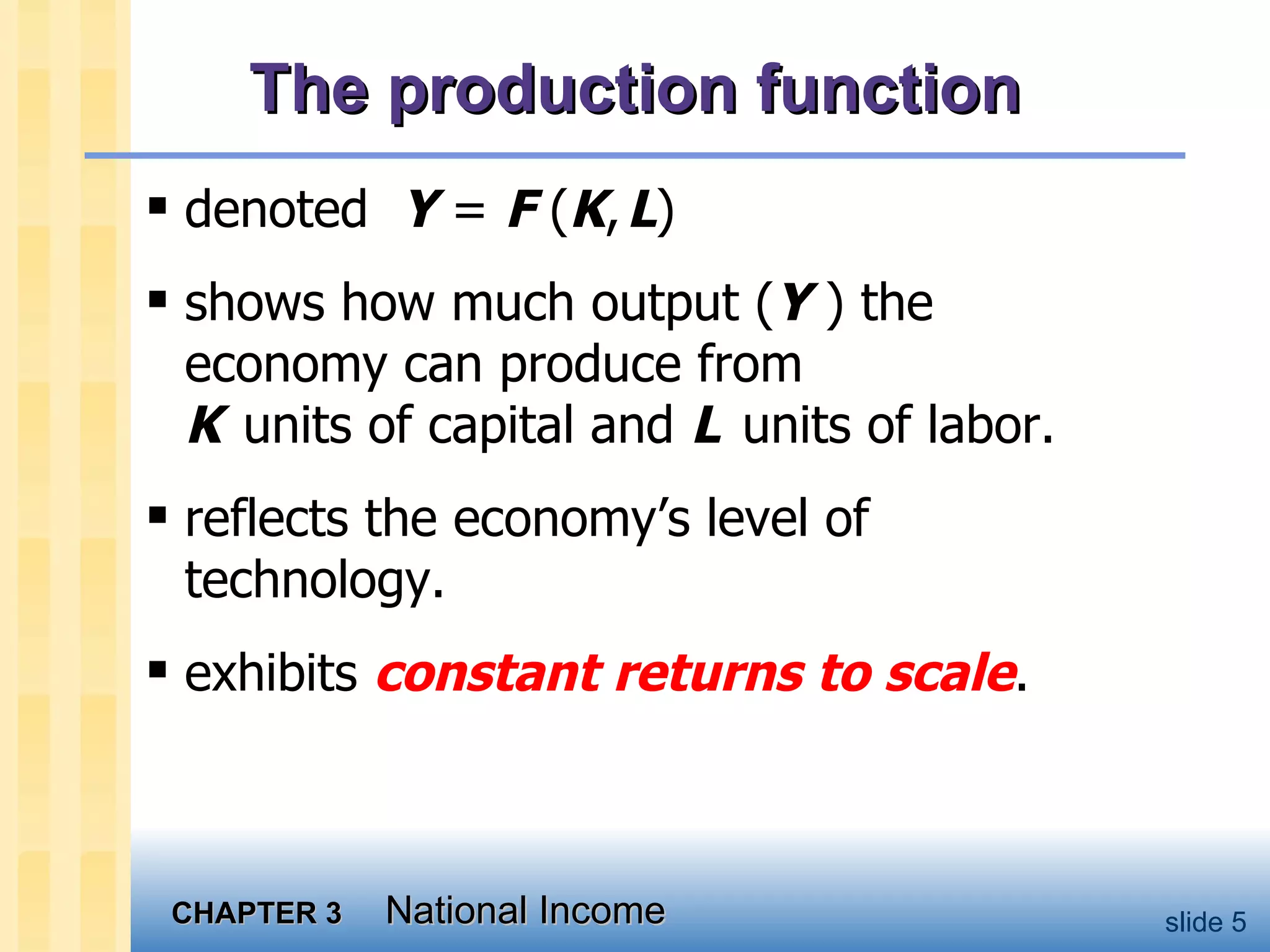 MACROECONOMICS-CH3 | PPT