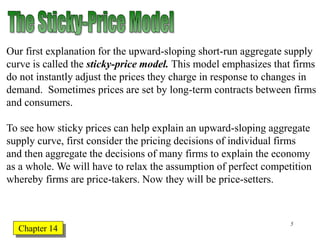 Macroeconomics chapter 14 | PPT