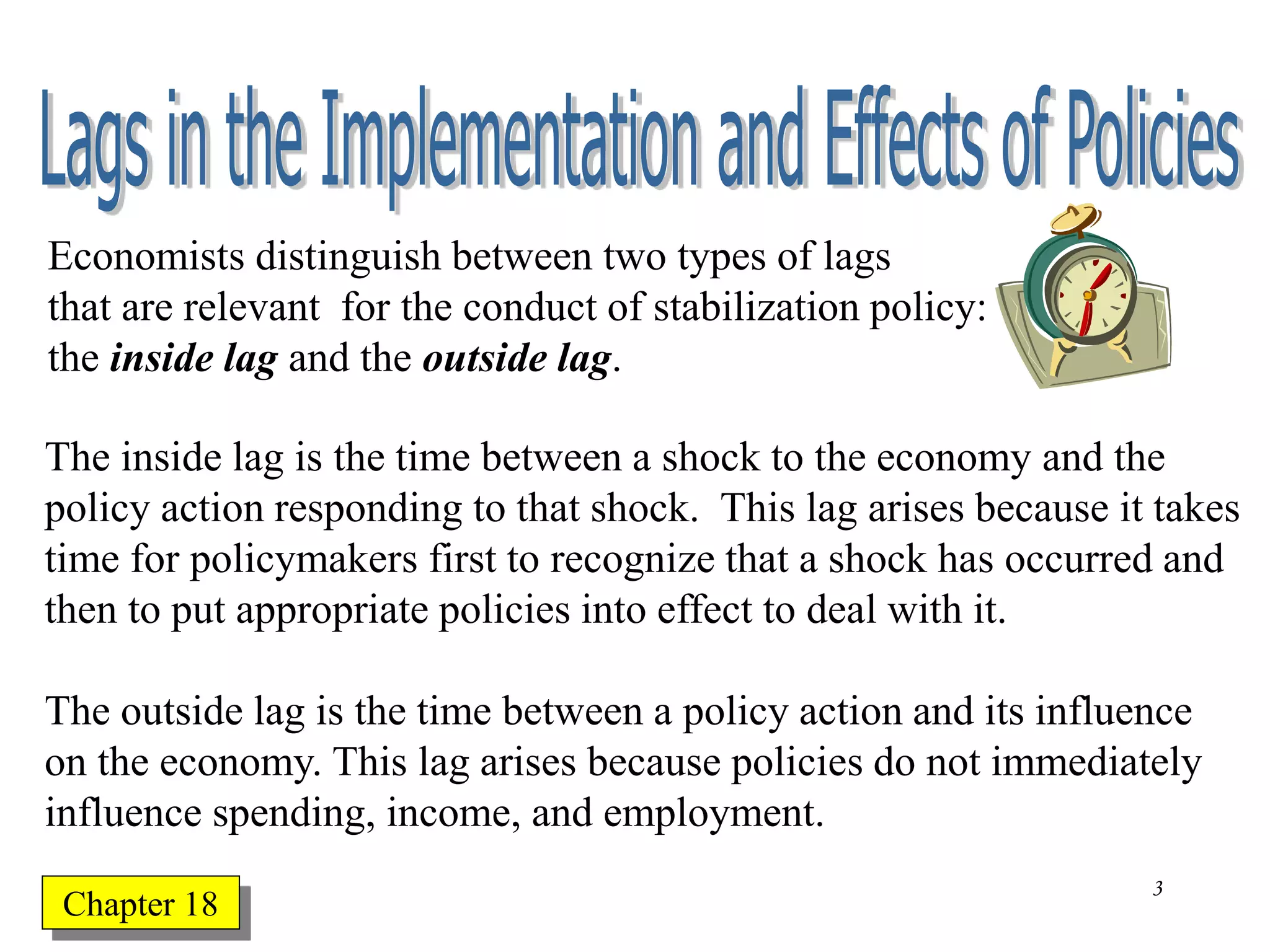 Macroeconomics chapter 18 | PPT