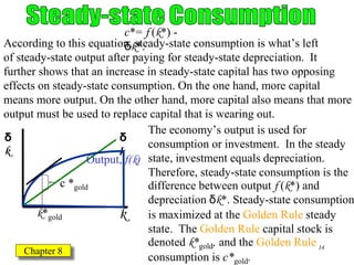 Macroeconomics chapter 8 | PPTX