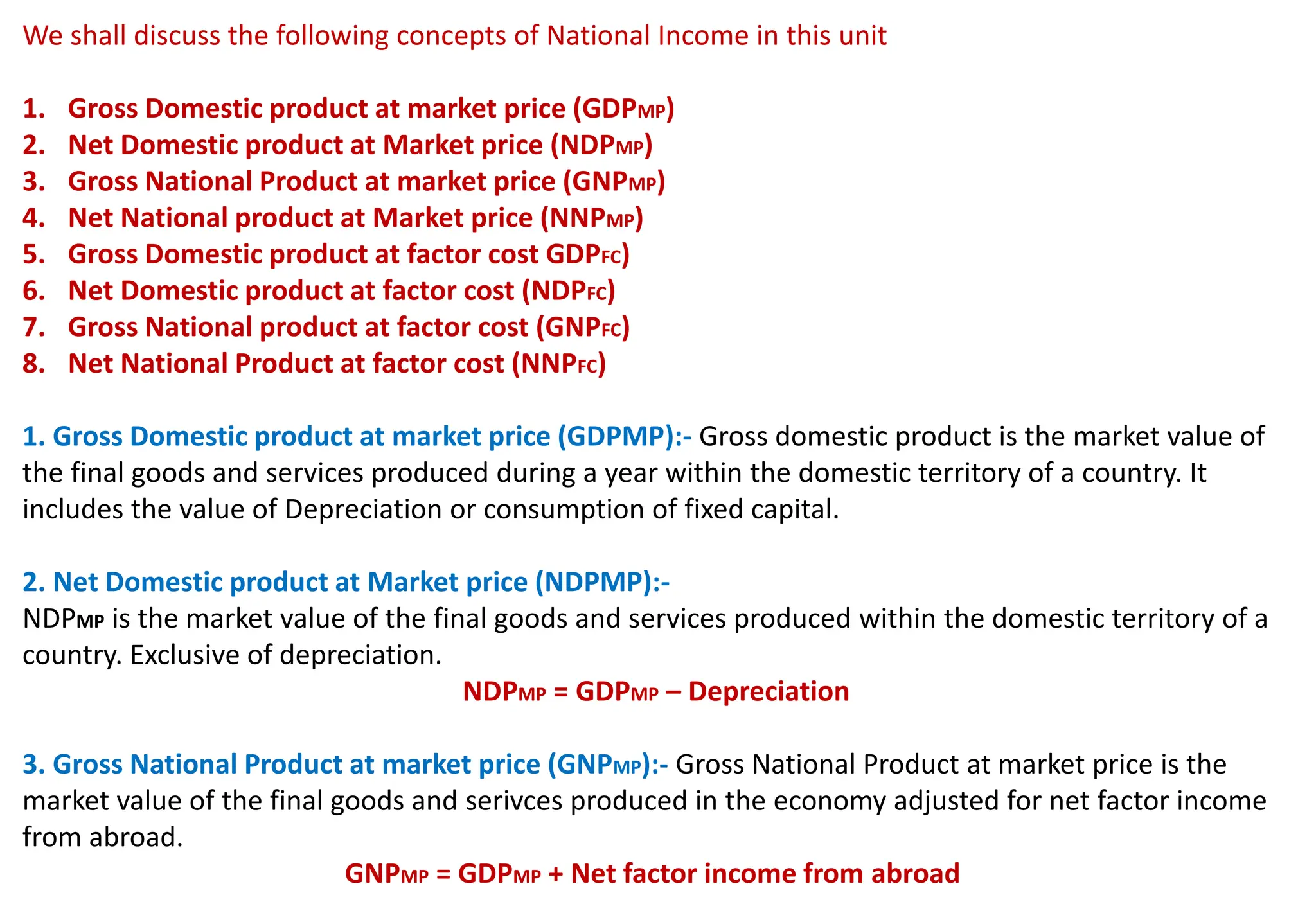 MACRO ECONOMICS COMPLETE NOTES class pdf | PDF