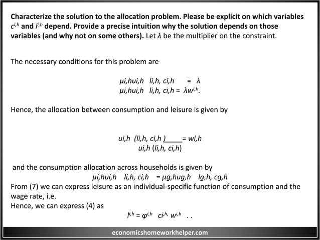 Macroeconomics Homework Help | PPT