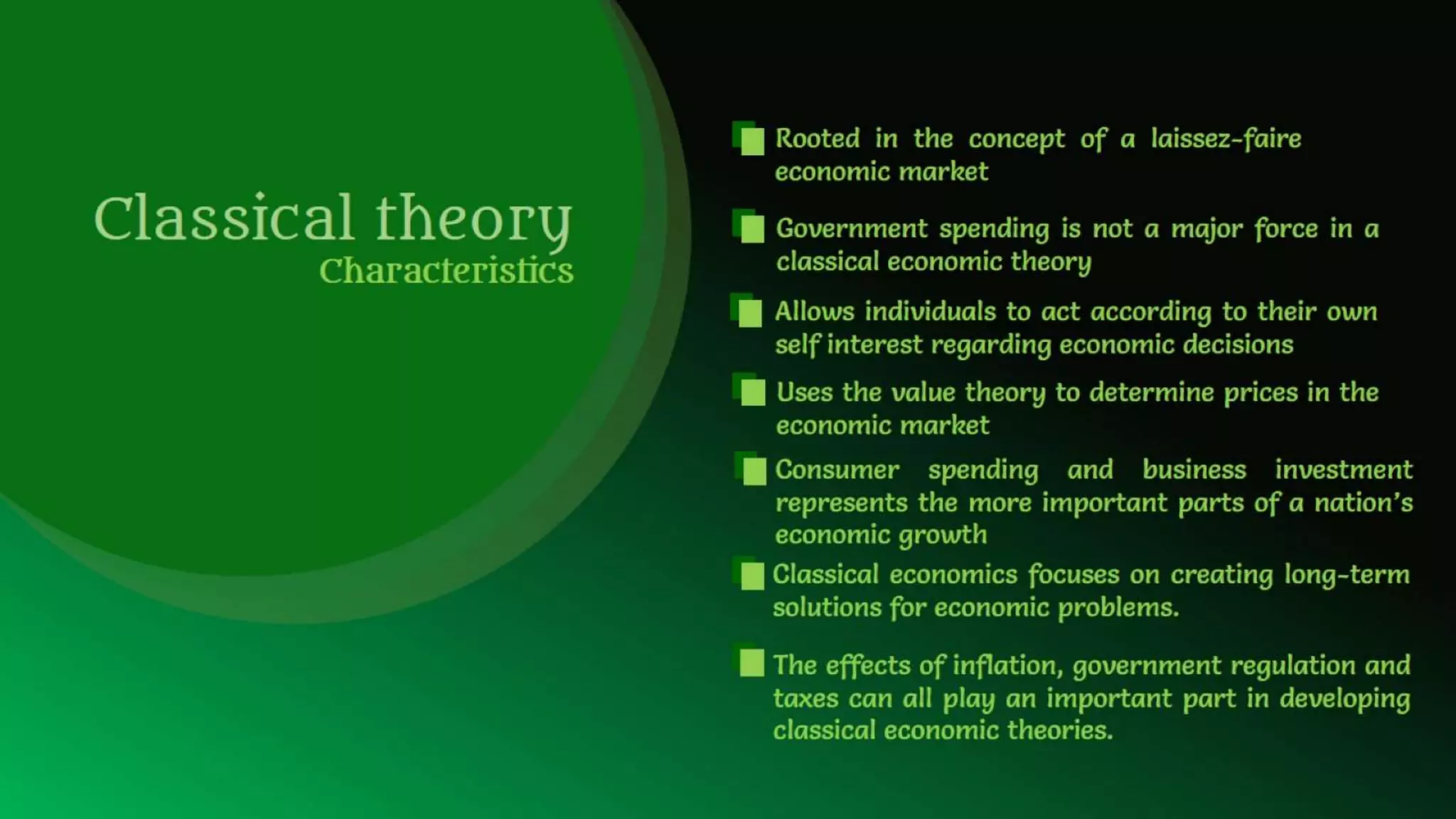 An overview on the difference between classical theory and Keynesian ...