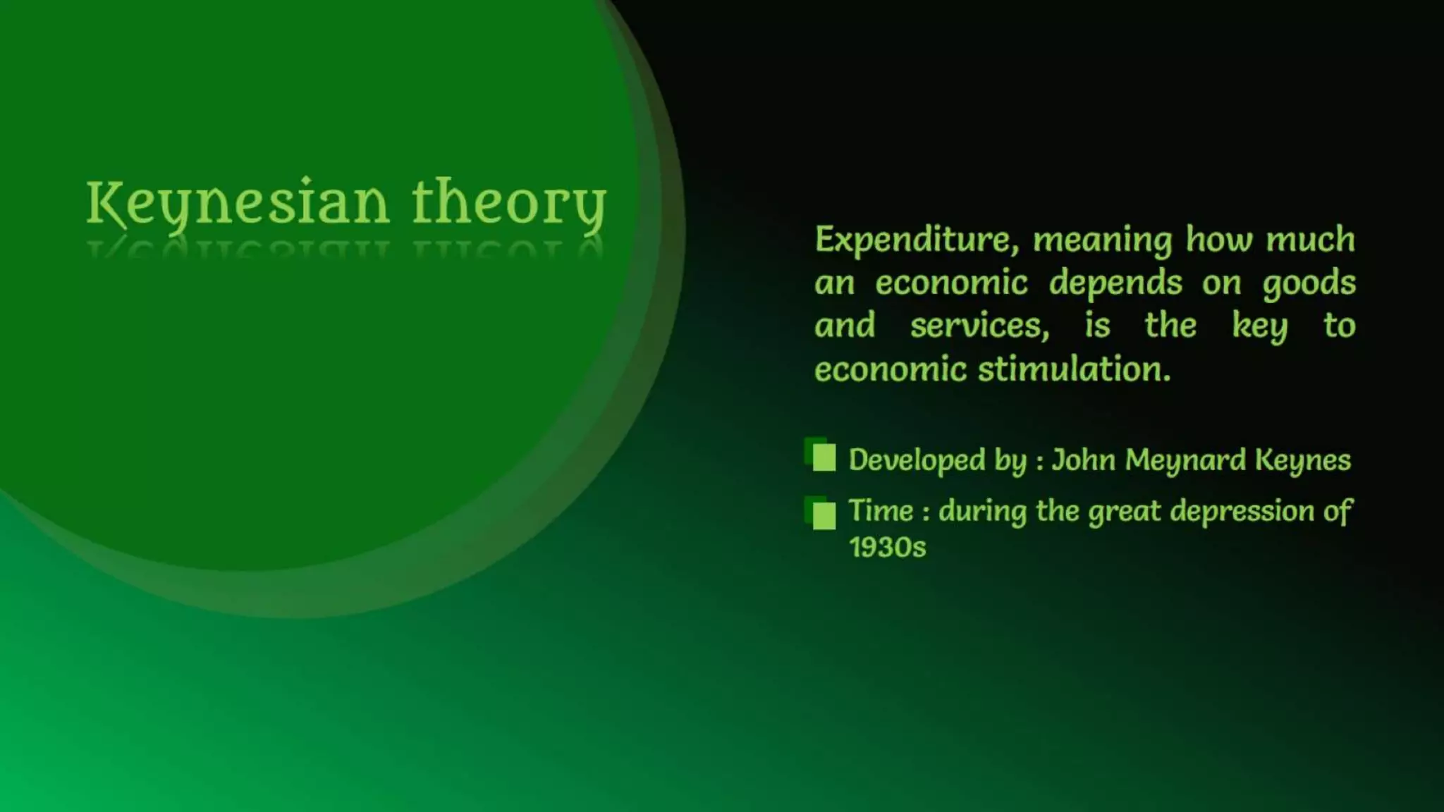 An overview on the difference between classical theory and Keynesian ...