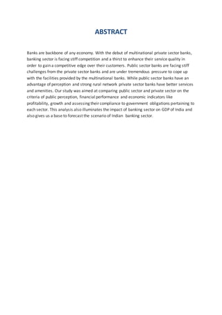Banking Sector in INDIA | PDF