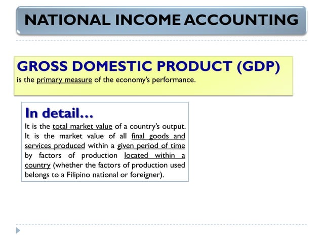 GDP and National Income Accounting | PDF