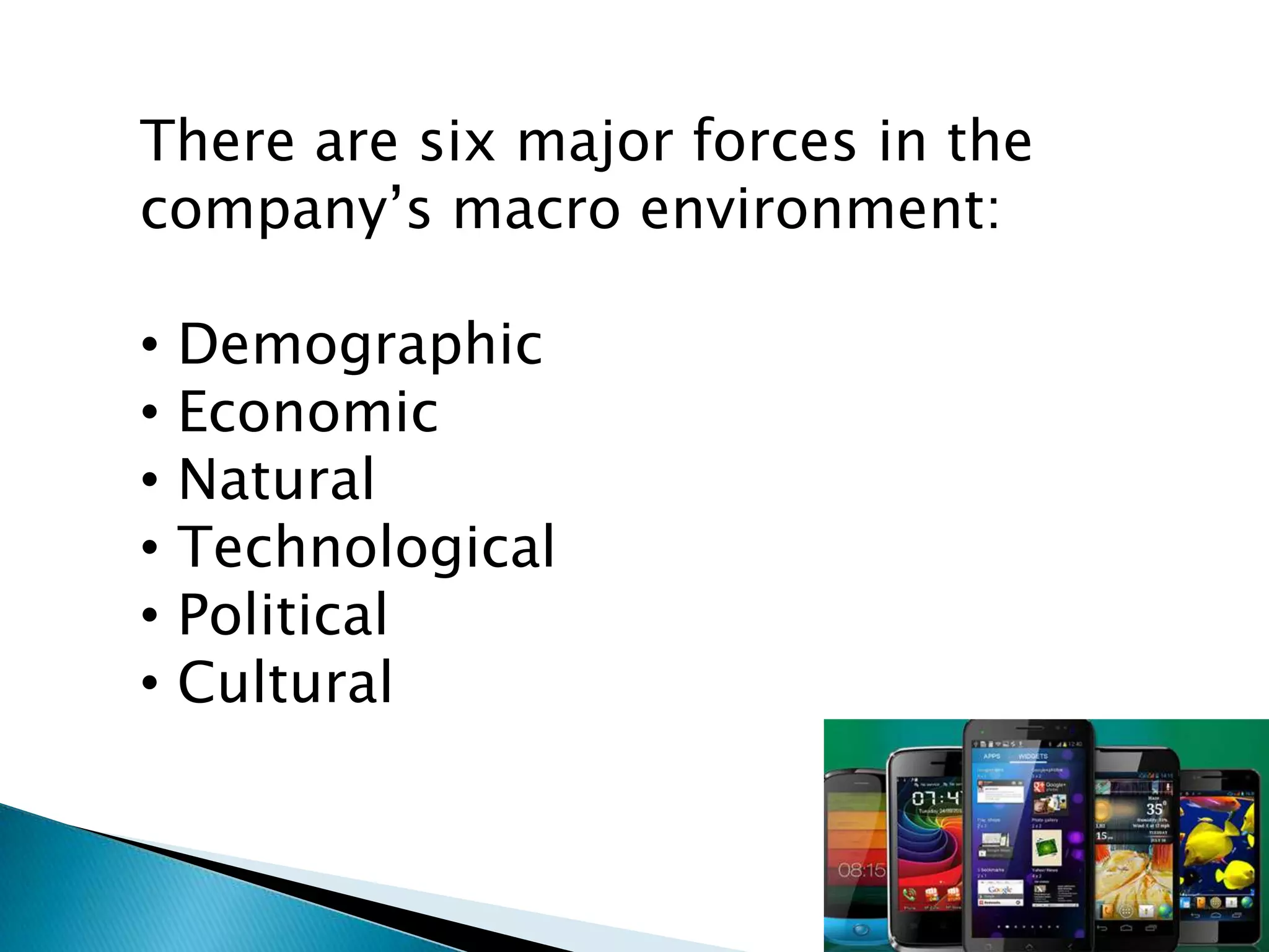 Macro environment of the mobile industry | PPTX