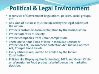Macroenvironment alanalysis india | PPTX