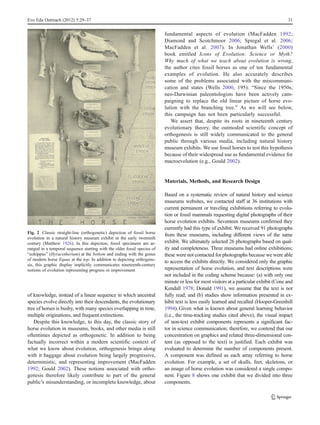 Fossil Horses, Orthogenesis, and Communicating Evolution in Museums | PDF