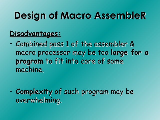 Macros in system programing | PPT