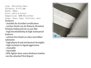 Macrofiber catalogue from ningbo tech | PDF | Style & Fashion