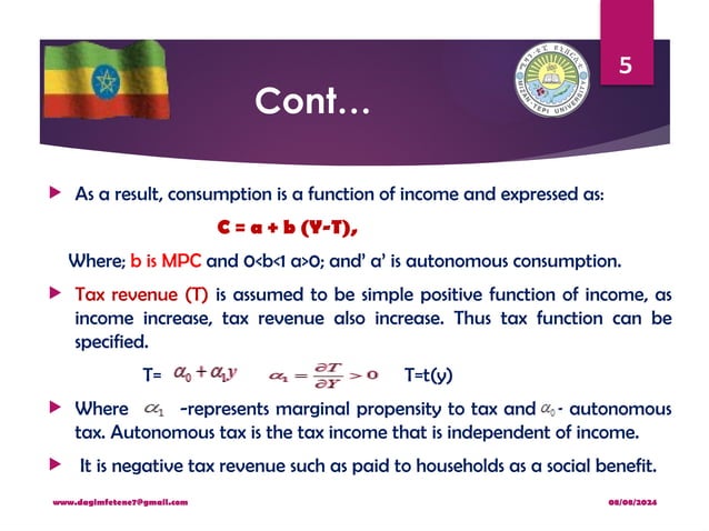 Macroeconomics II Chapter one .pptx | Business Accounting & Finance ...