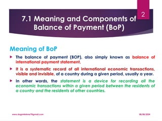 Macroeconomics II Chapter 7. pptx for Economics students | PPTX