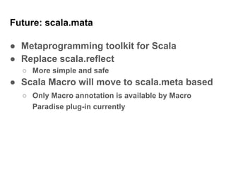 Macro in Scala | PPT
