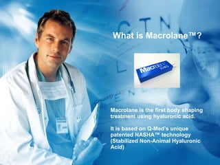 Macrolane for Breast Contouring | PPT
