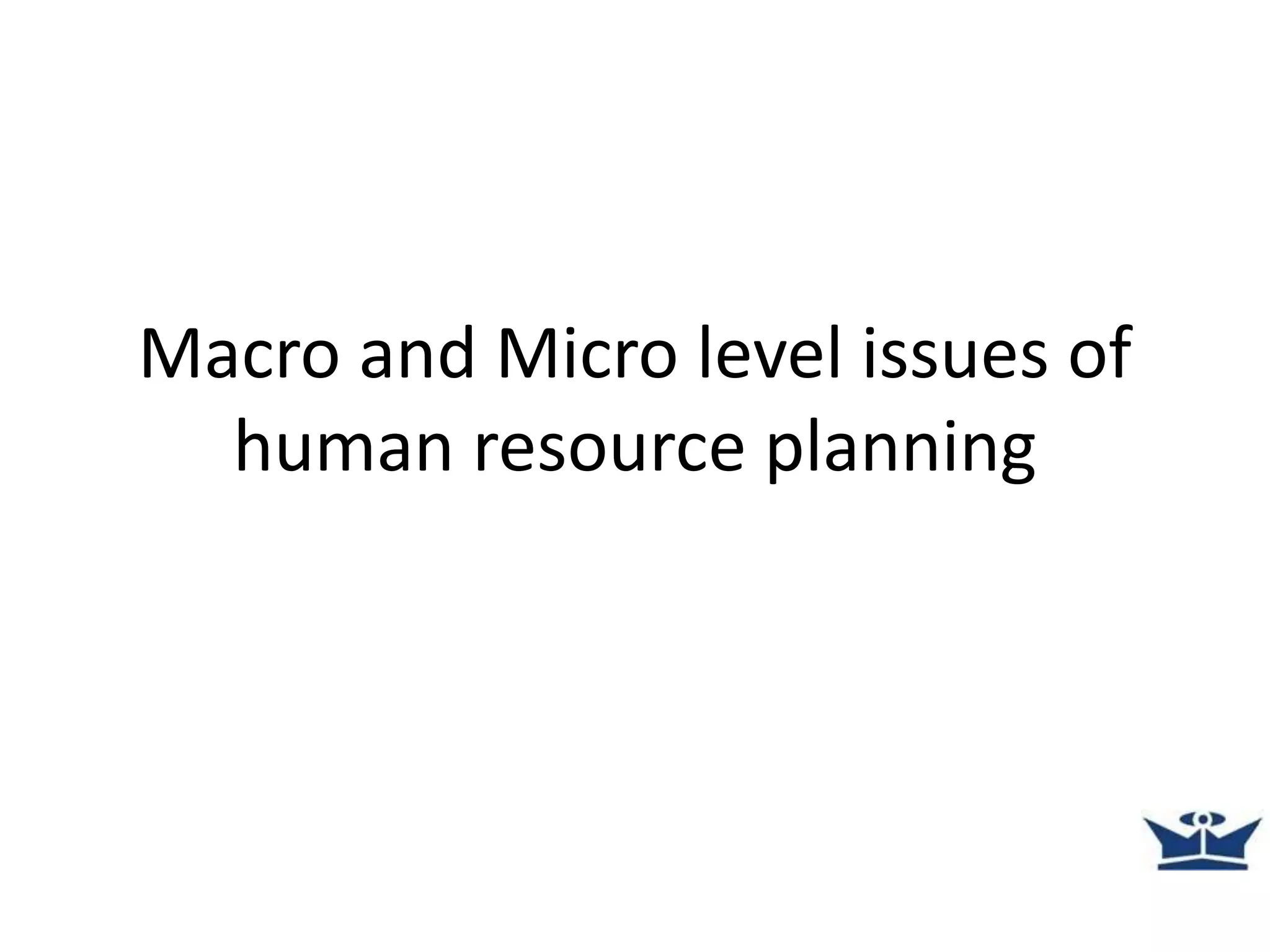 Macro level scenario of HRP | PPSX