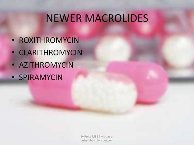 Macrolide | PPTX