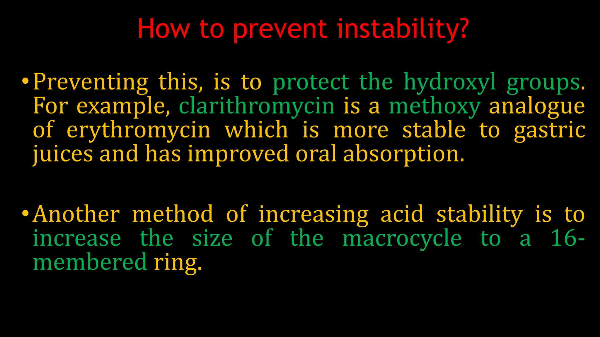 Medicinal chemistry of Macrolide.pptx