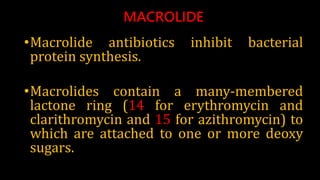 Medicinal chemistry of Macrolide.pptx