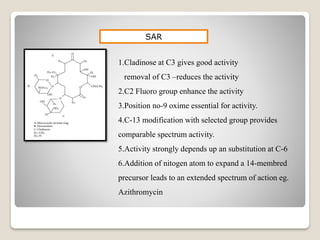 Macrolide antibiotic | PPT