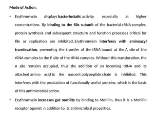 Pharmacognosy of macrolide Antibiotics.pptx