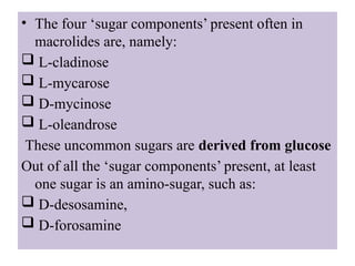 Pharmacognosy of macrolide Antibiotics.pptx