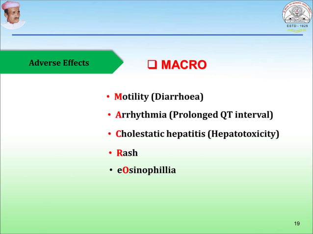 Macrolide antibiotics shahare hv | PPT