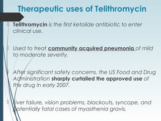 Macrolides, Lincosamides and Vancomycin | PPT