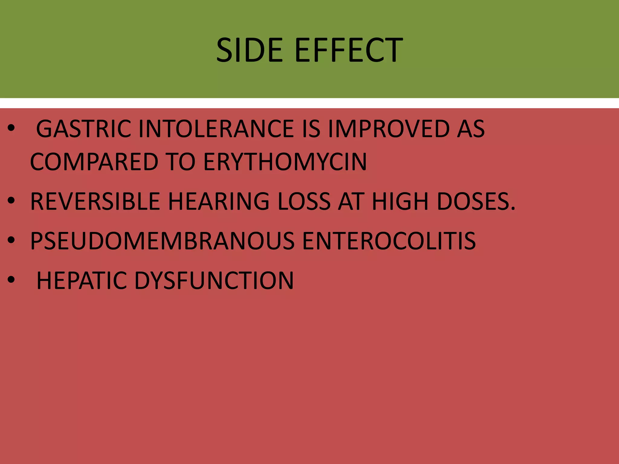 Macrolide antibiotics by Dr. TAUSEEF HAIDER | PPT