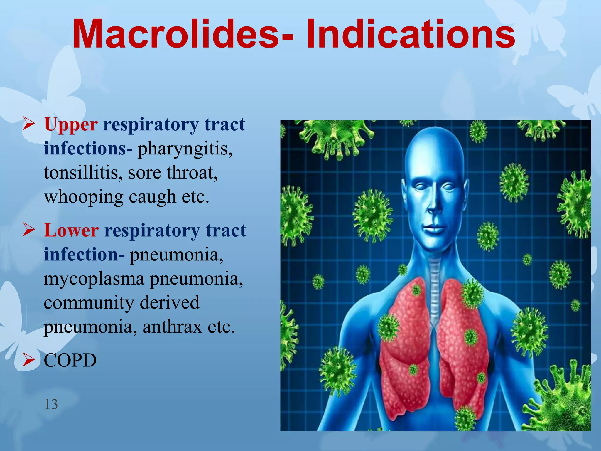 Macrolides | PPTX