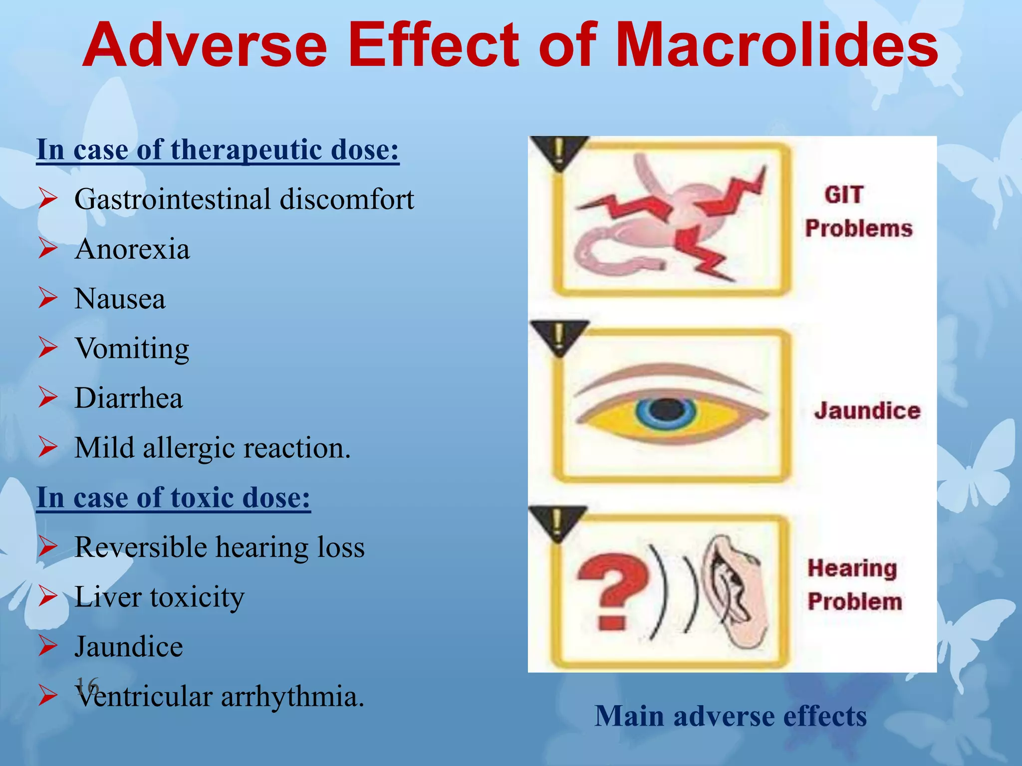 Macrolides | PPTX