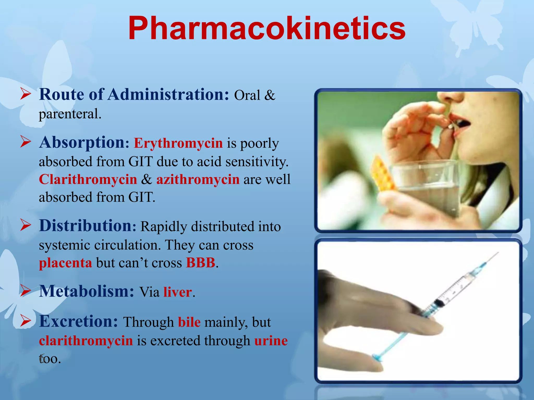 Macrolides | PPTX