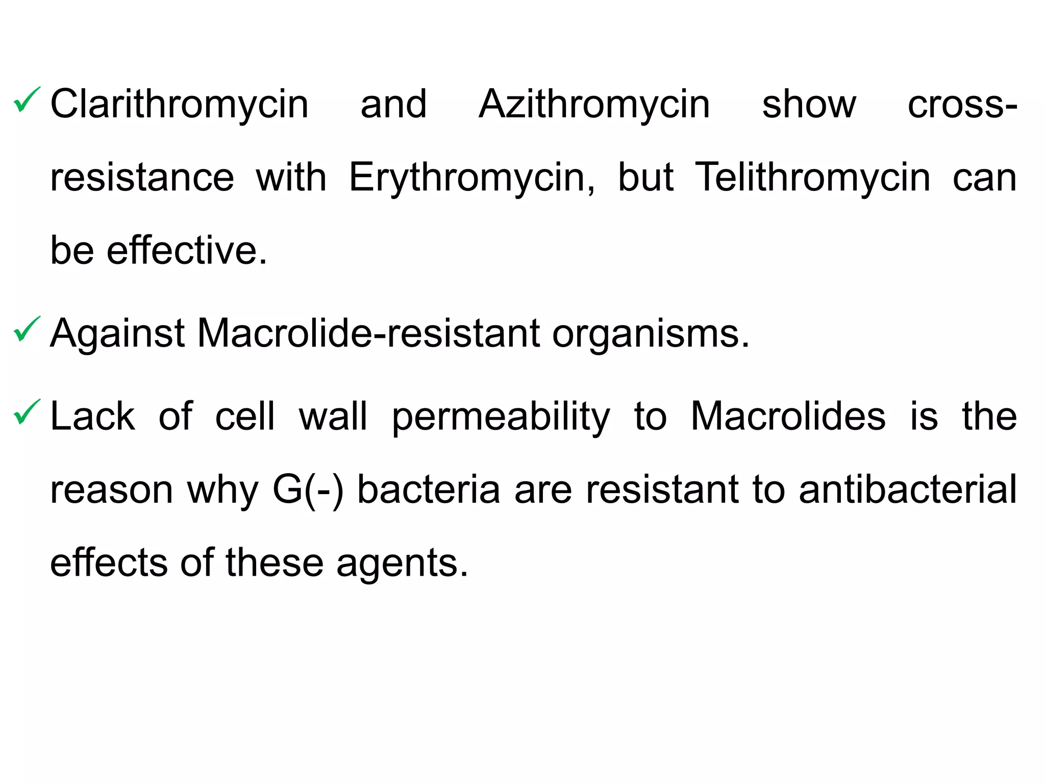 Macrolide antibiotics | PPTX