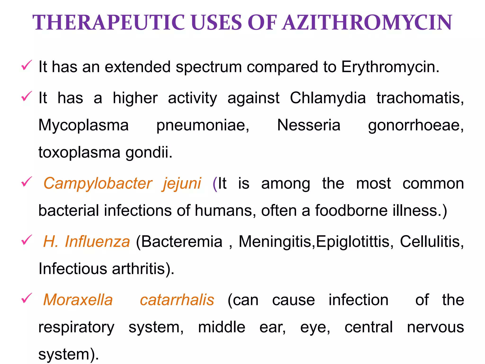 Macrolide antibiotics | PPTX