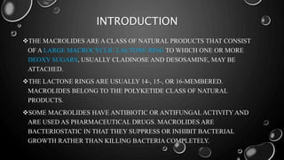 Macrolides | PPT