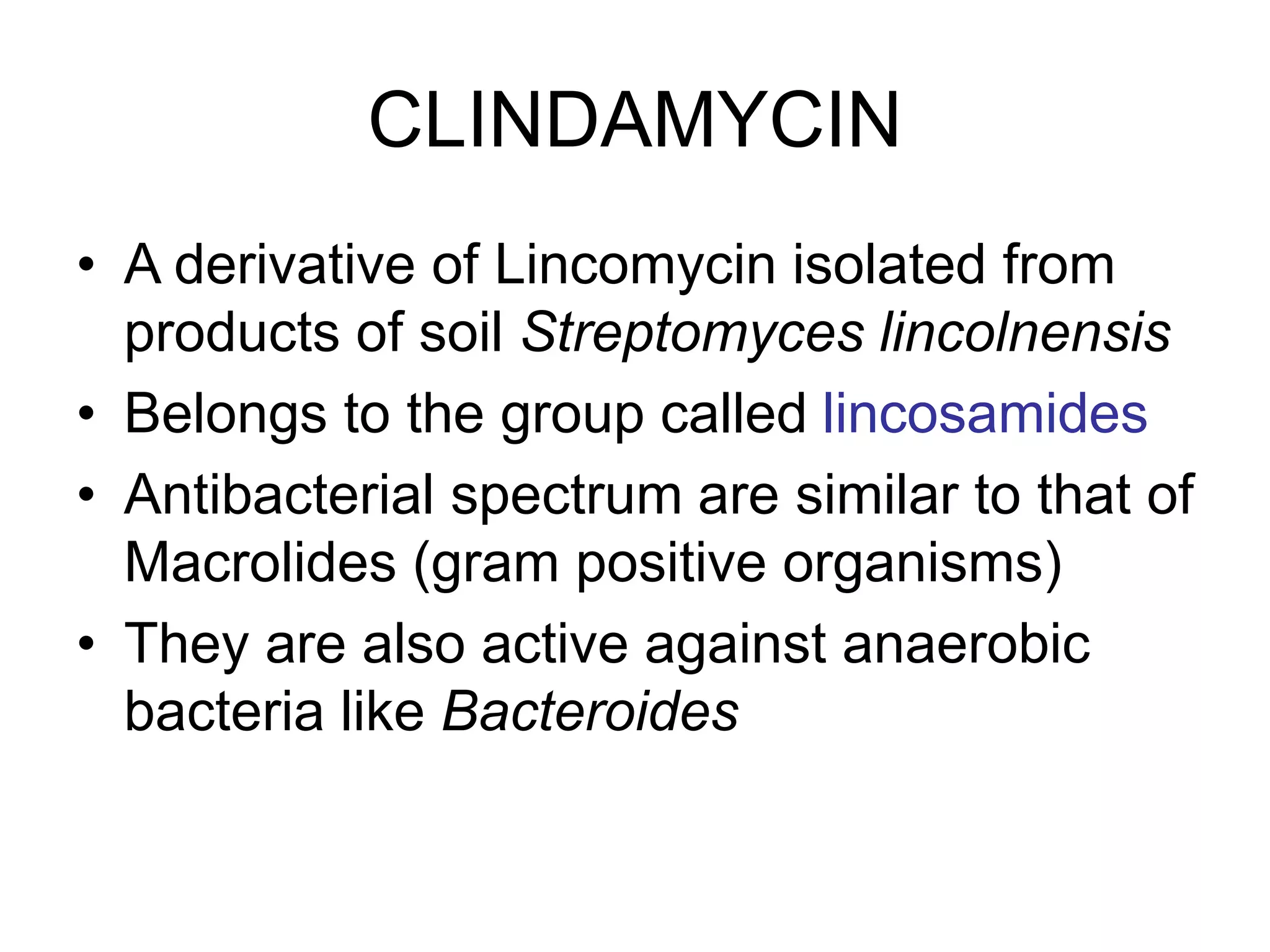 MACROLIDES AND CLINDAMYCIN.ppt