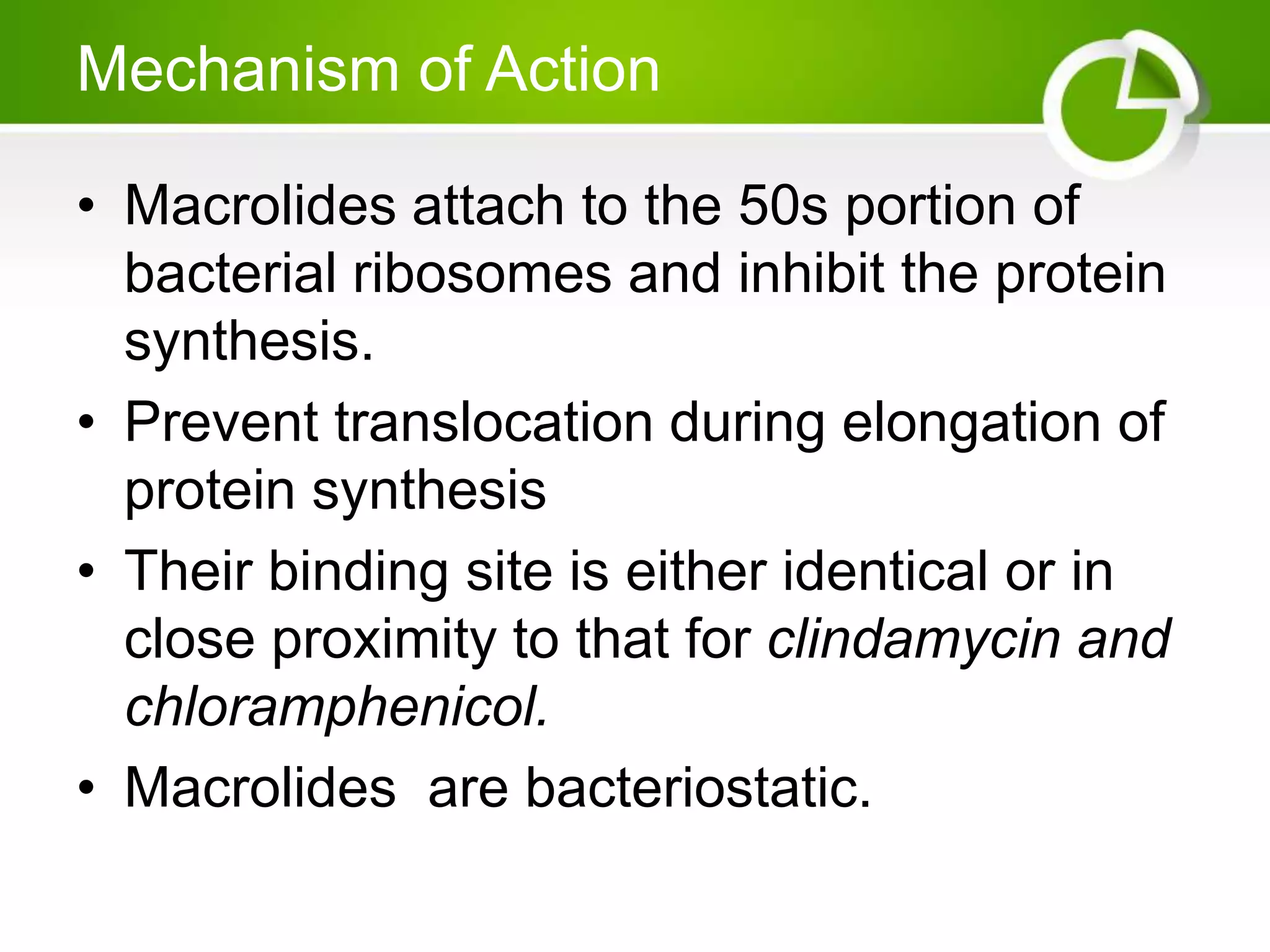 Antibiotic Macrolides and lincosamides history,classification,mechanism ...
