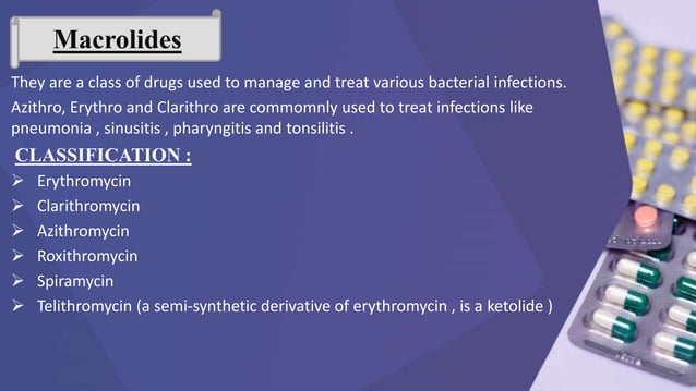 macrolides_classification and_morphine.pptx